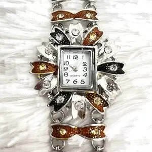 The Unbranded Brand | Accessories | Womens Watch Floral Brownblack ...